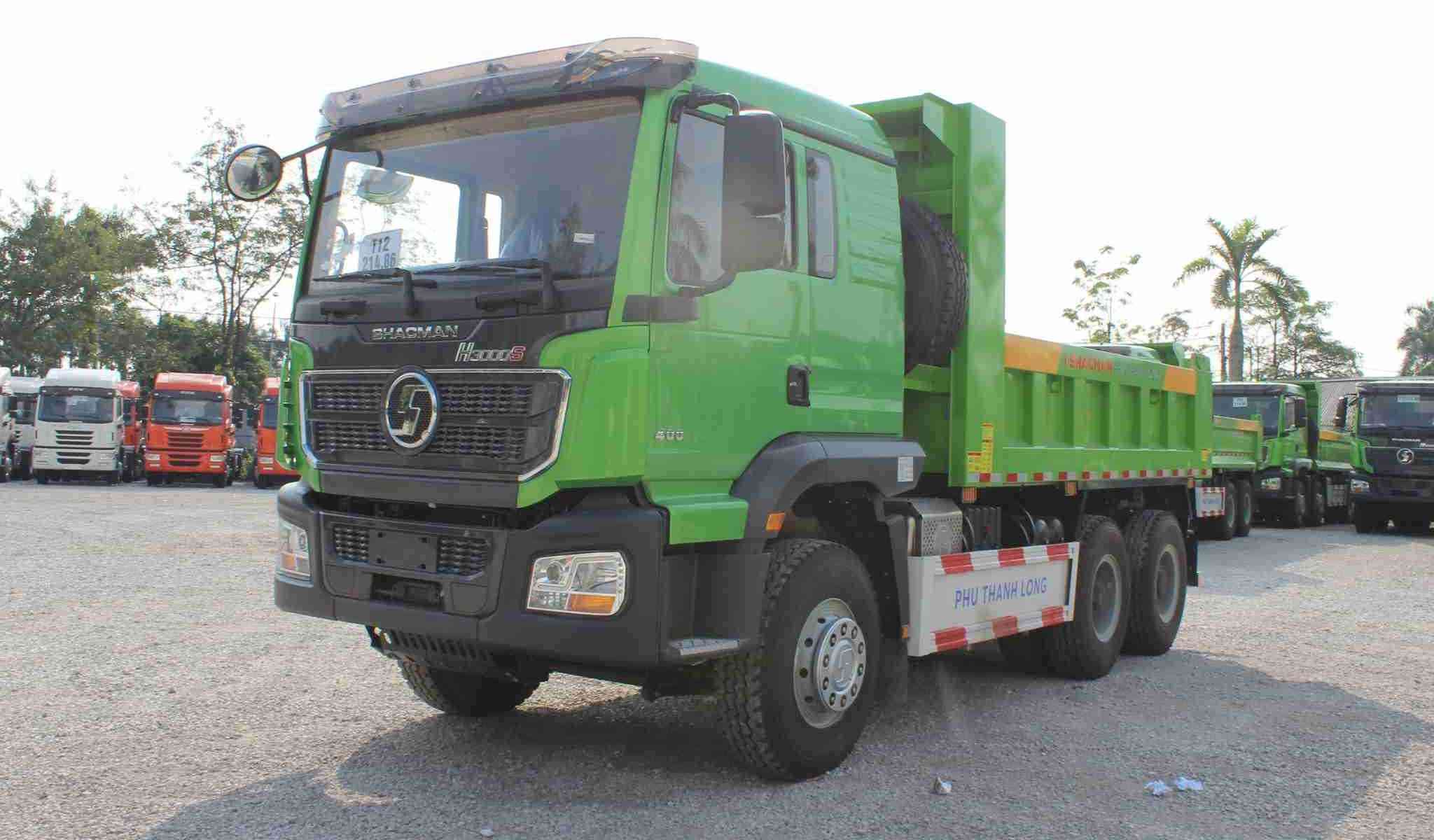 Xe Ben Shacman 4 Chân X3000 400 HP - Cấu Hình Vượt Trội - Xe Tải 24h