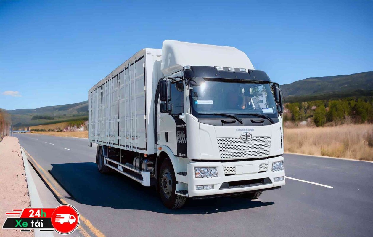Xe Tải Faw 8 Tấn J6L 220 HP Nhập Khẩu - Thùng Dài 9.7M - Xe Tải 24h
